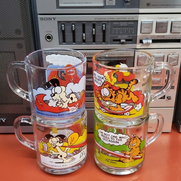 McDonald's | Kitchen | Garfield Vintage Set Bundle | Poshmark